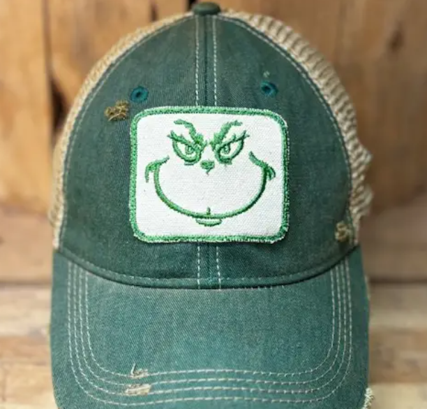 Grinch hat – The Goat Stock